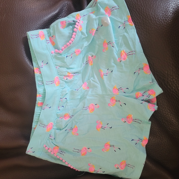 Carter's | Bottoms | Flamingo Print Shorts With Pink Accents | Poshmark